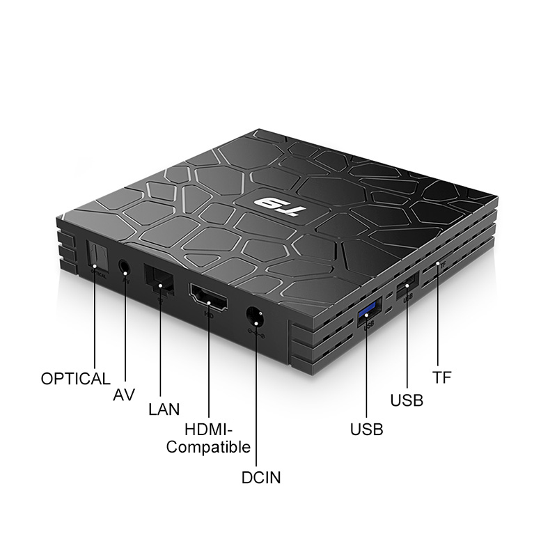 T9 Android Box Smart Media Player RK3328 with iptv free watch - leadcool