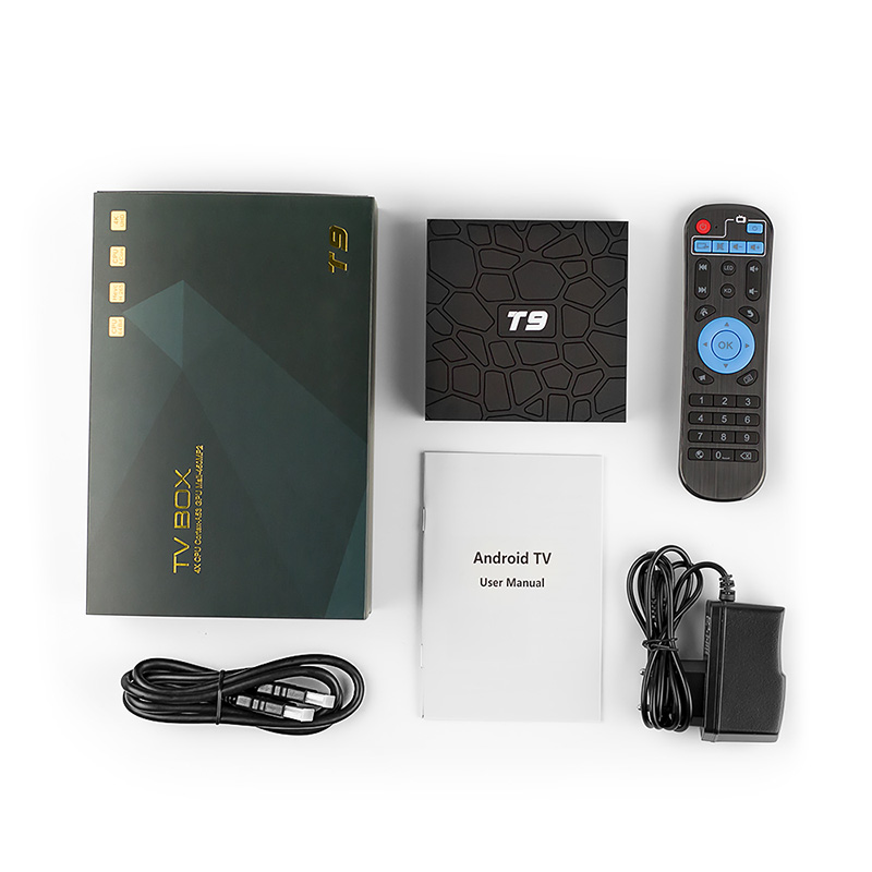 T9 Android Box Smart Media Player RK3328 with iptv free watch - leadcool