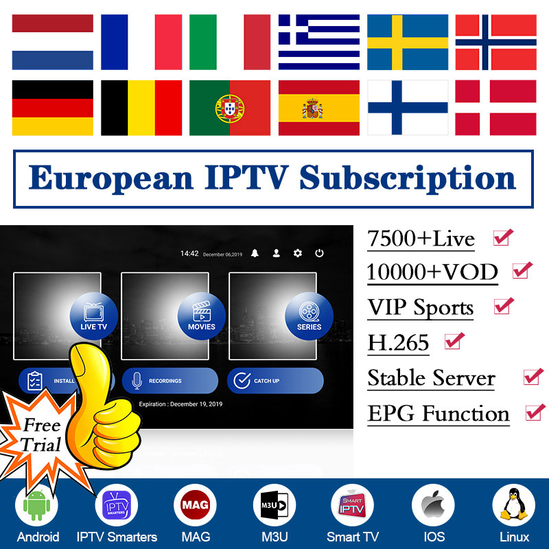 Cobra 1 Year Sport Movies 4K iptv free test for Smarters - leadcool